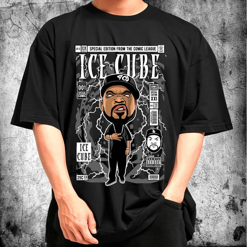 1ce Cube Un1sex Heavy Cotton Rap And H1phop Band F1tted Casual ...
