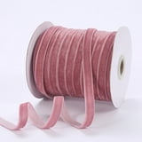 1cm 50-Yard Velvet Flocking Ribbon, Multi-Use DIY Ribbon for Jewelry ...