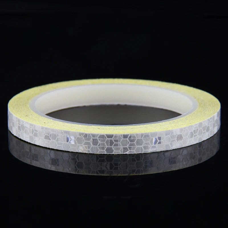 1cm*8m Bike Stickers Reflective Tape Fluorescent MTB Bike Bicycle ...