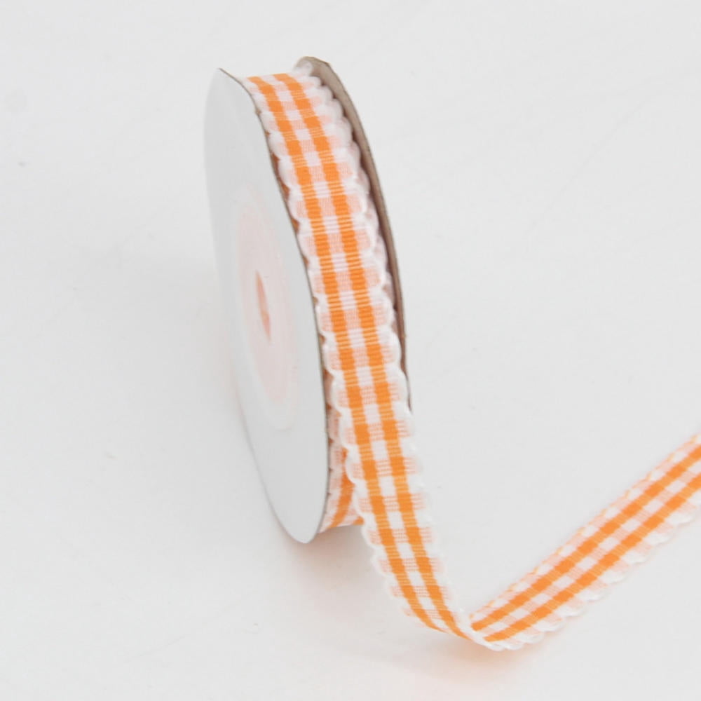 1cm Scottish Ribbon – Nylon grid Woven Checkered Trim, 10 Colors, 10 ...