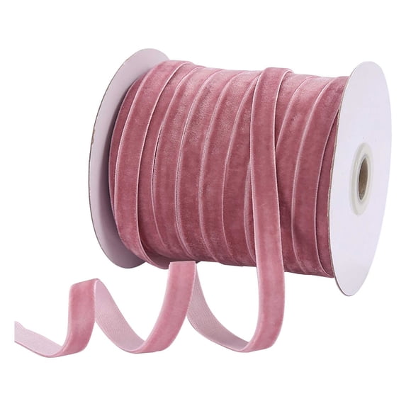 1cm Velvet Ribbon Flocking Ribbon Velvet Jewelry DIY Ribbon Accessories ...