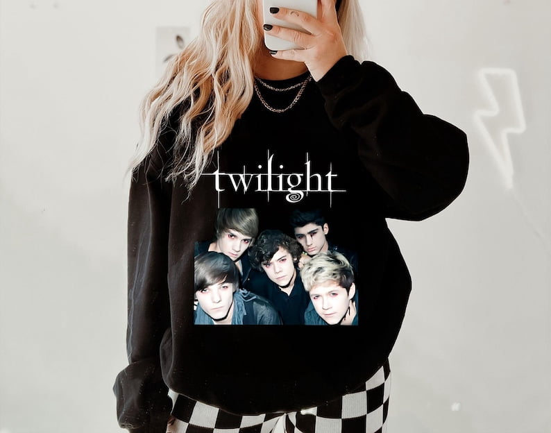 1d as Twilight Shirt the Twilight Saga Edward Cullen Png, Twilight One ...