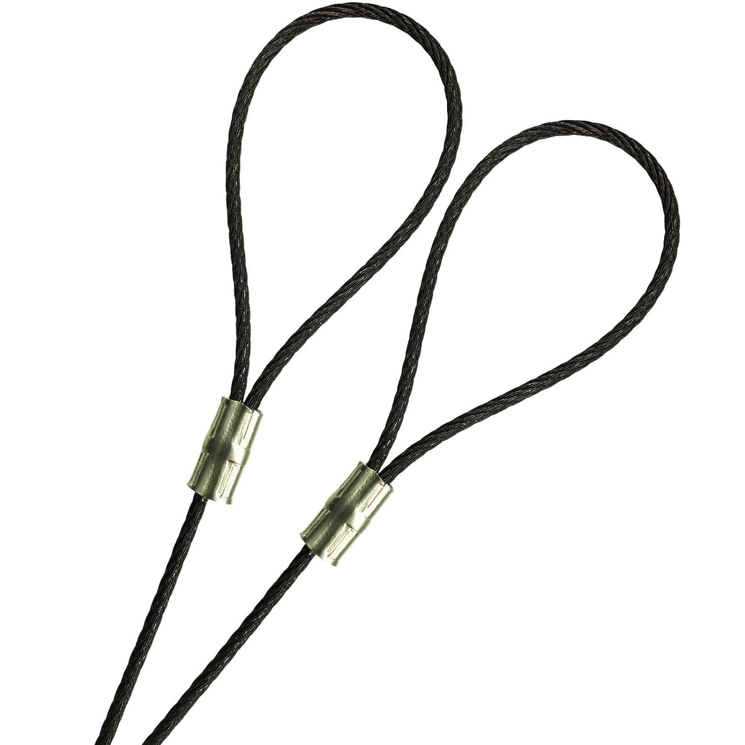 1ft Black Oxidized Theater Background Wire Rope, Galvanized Steel, 7x7 ...