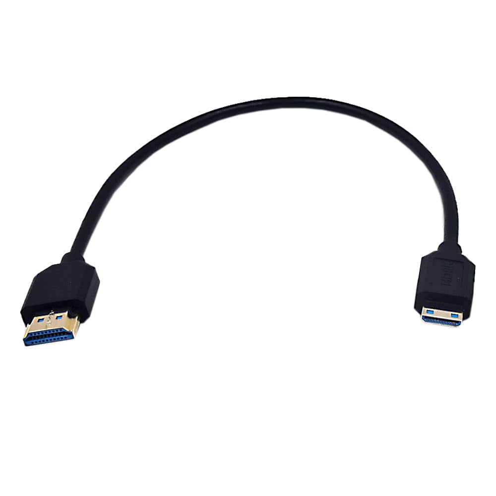 1ft Mini HDMI to HDMI 8K@60Hz Ultra HD Cable, 3D 48Gpbs Straight Mini ...