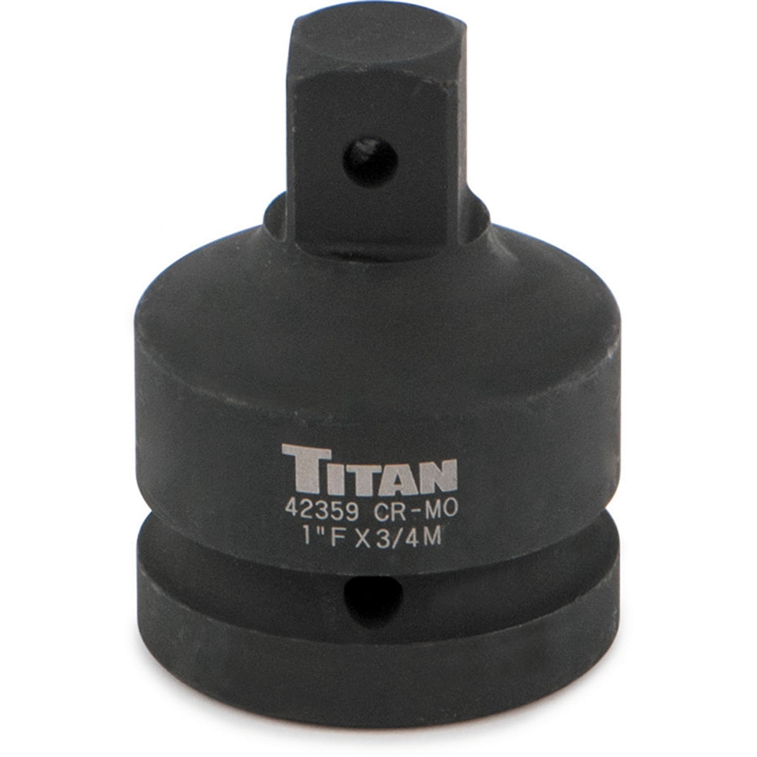Titan 42359 1-Inch Female x 3/4-Inch Male Impact Socket Adaptor 1-Inch ...
