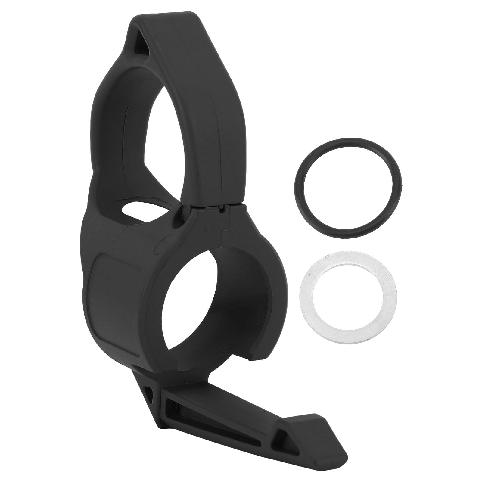 1in Flashlight Adapter Ring with Pocket Clip Flashlight Finger Release ...