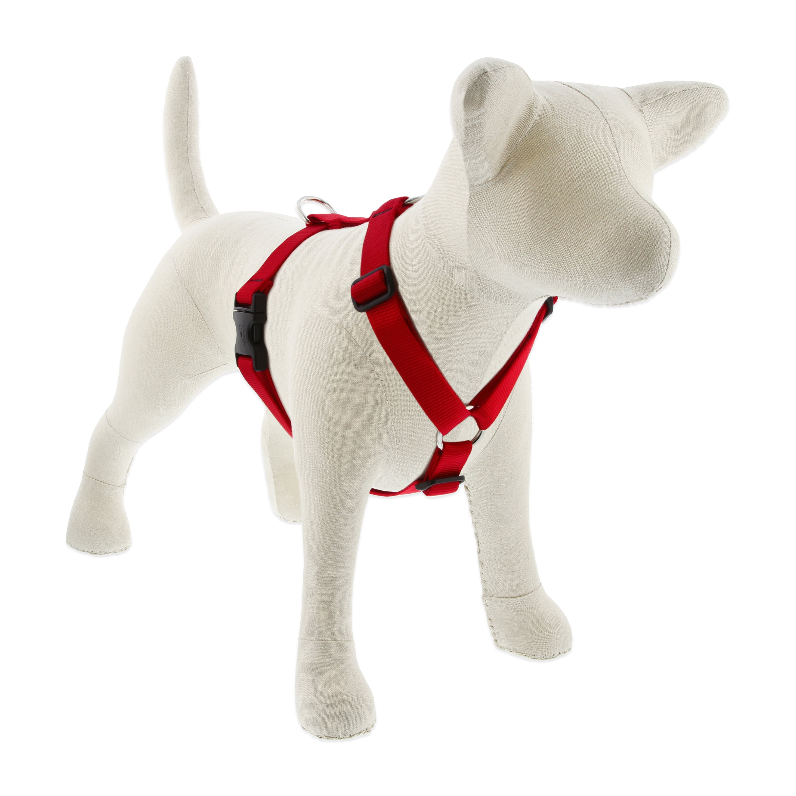 Extra Large Adjustable Dog Harness by Lupine in 1" Wide Red with 36-44 ...