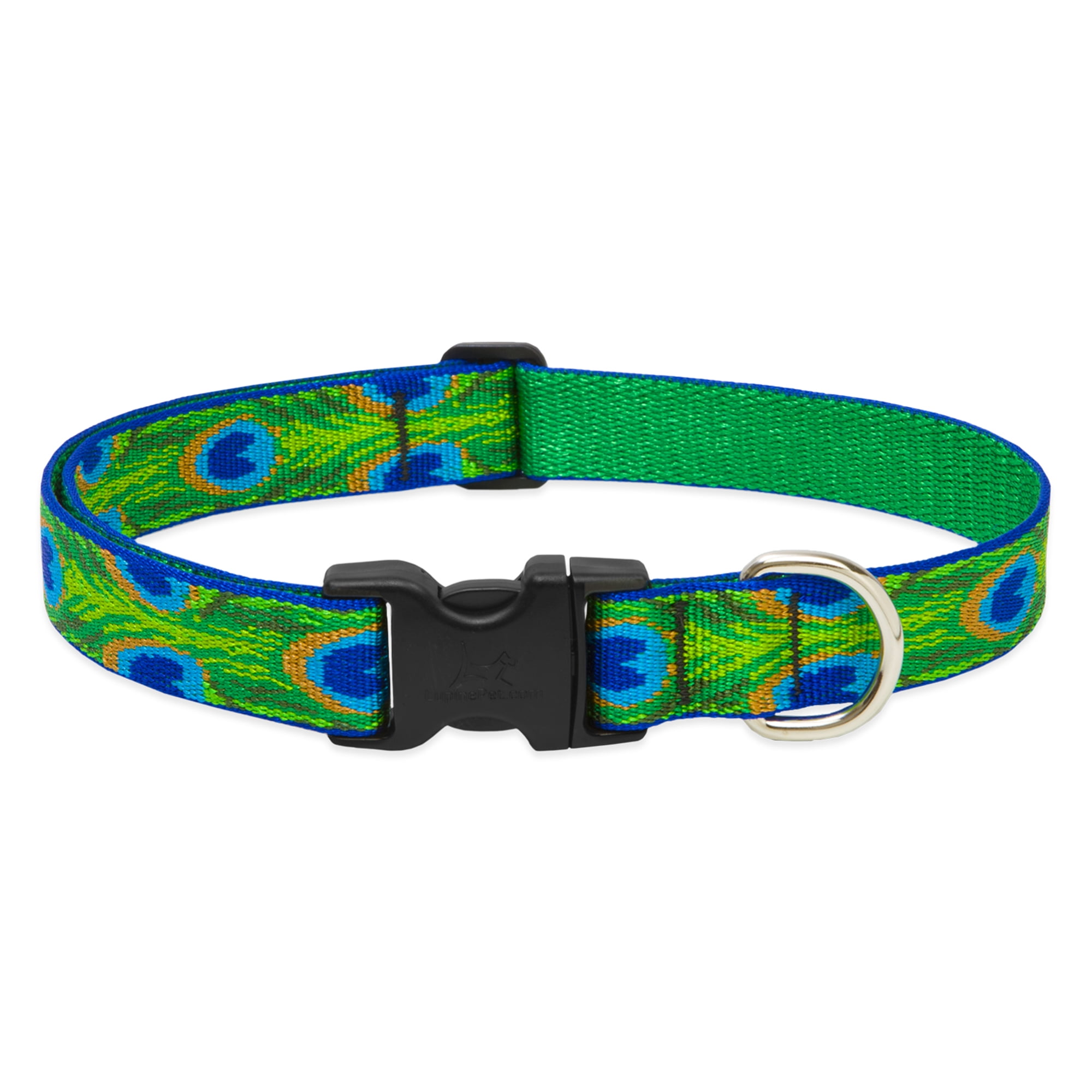 LupinePet Original Designs Multicolor Tail Feathers Nylon Dog ...