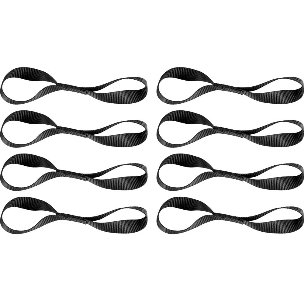 1in x 12in Soft Loop Tie-Down Straps (Package of 8) - Walmart.com