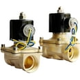 1inch 1-1/4inch NPT BSP Brass N/C 12v Solenoid Valve DN25 DN32 EPDM ...