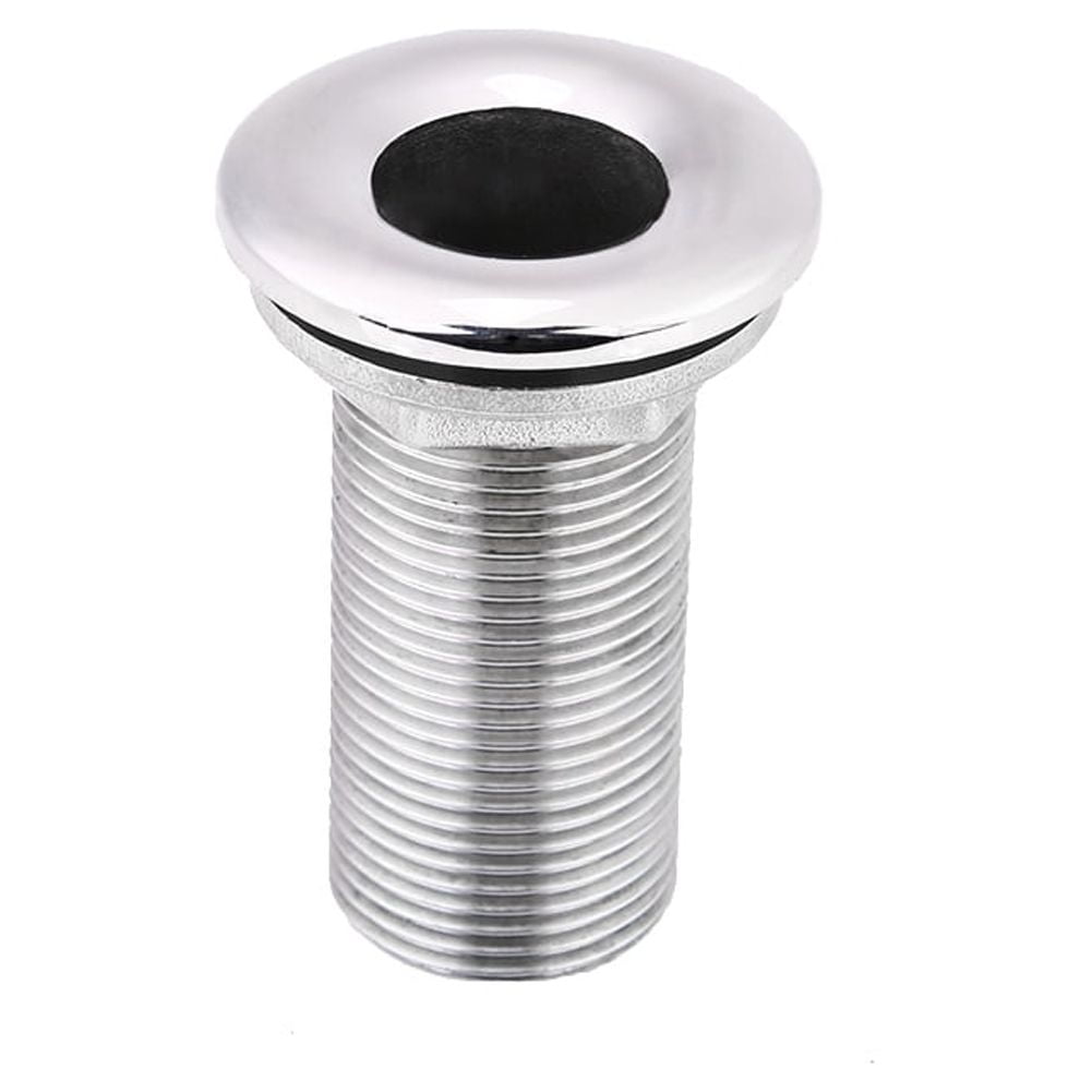 1inch 316 Stainless Steel Boat Marine Barbed Hose Thru Drain Threaded ...