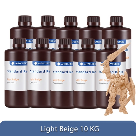 1kg/10kg Liquid Photopolymer Standard Resin 405nm UV Resin For 3D ...