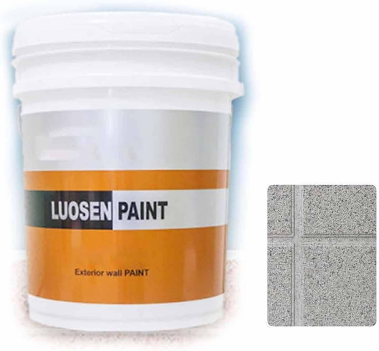 1kg Natural Stone Textured Paint for Exterior Wall, Natural Stone ...