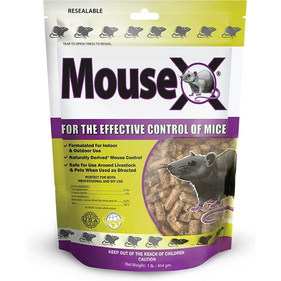 1lb Bag, All-Natural Poison Free, Effective Against All Species of Rats ...