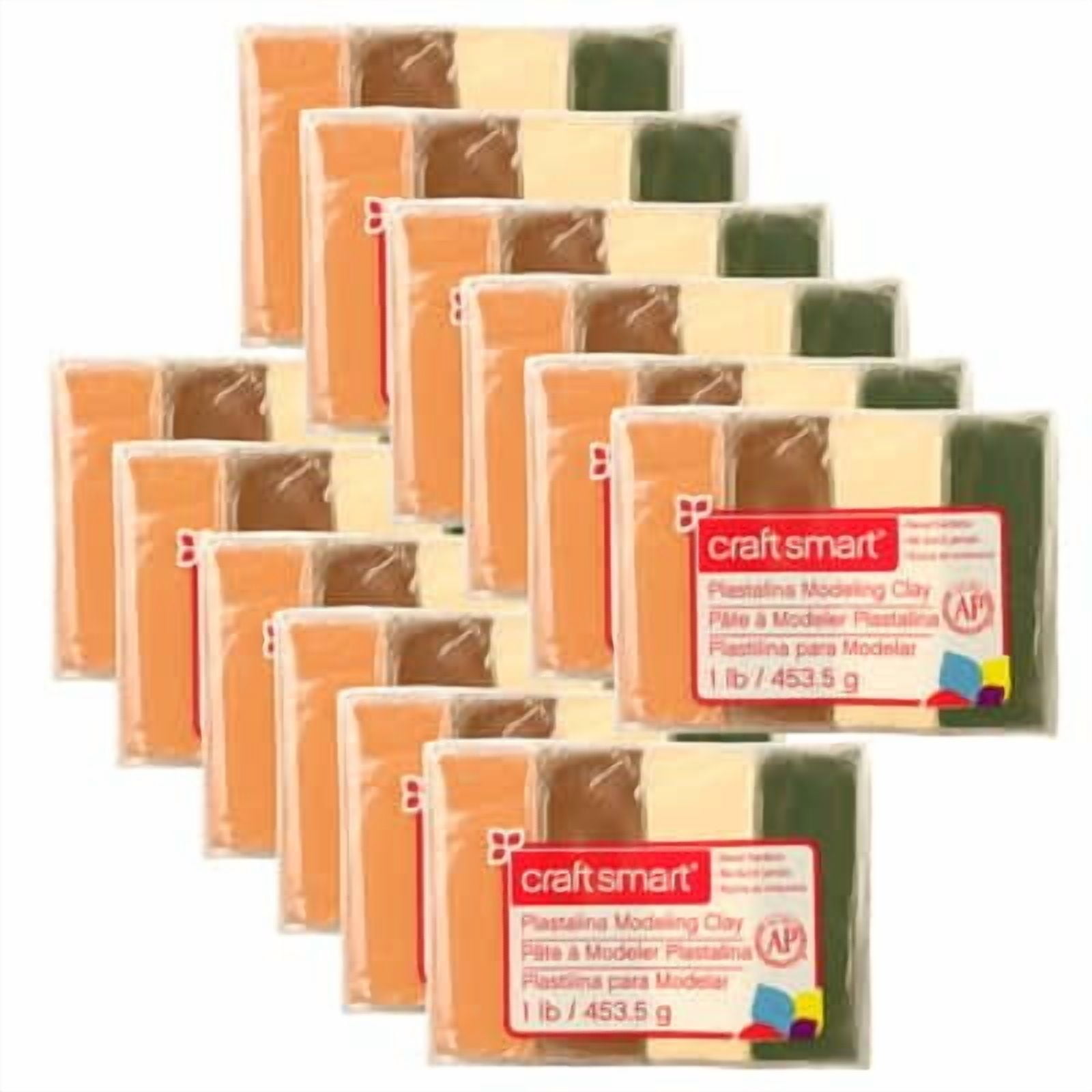 Craft Smart 1lb. Earth Colors Plastalina Modeling Clay - Clay for ...