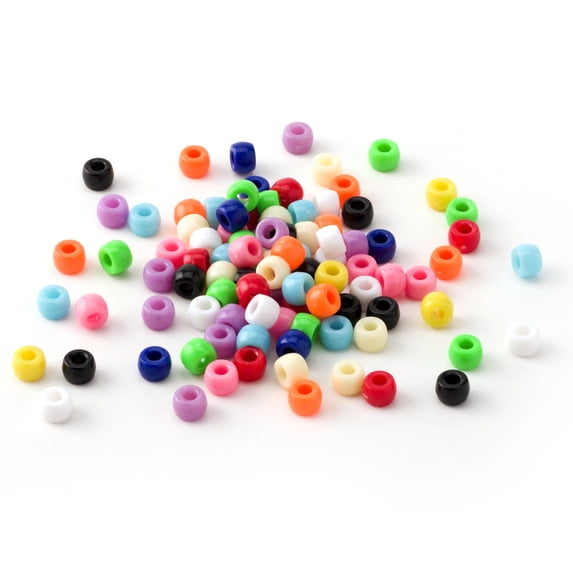 Creatology™ Assorted Colored Craft Mix, 1lb. Multicolor Pony Beads for ...