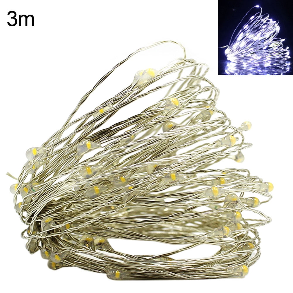 1m 2m 3m 5m 10m LED Copper Wire Starry String Lights DIY Home Party ...