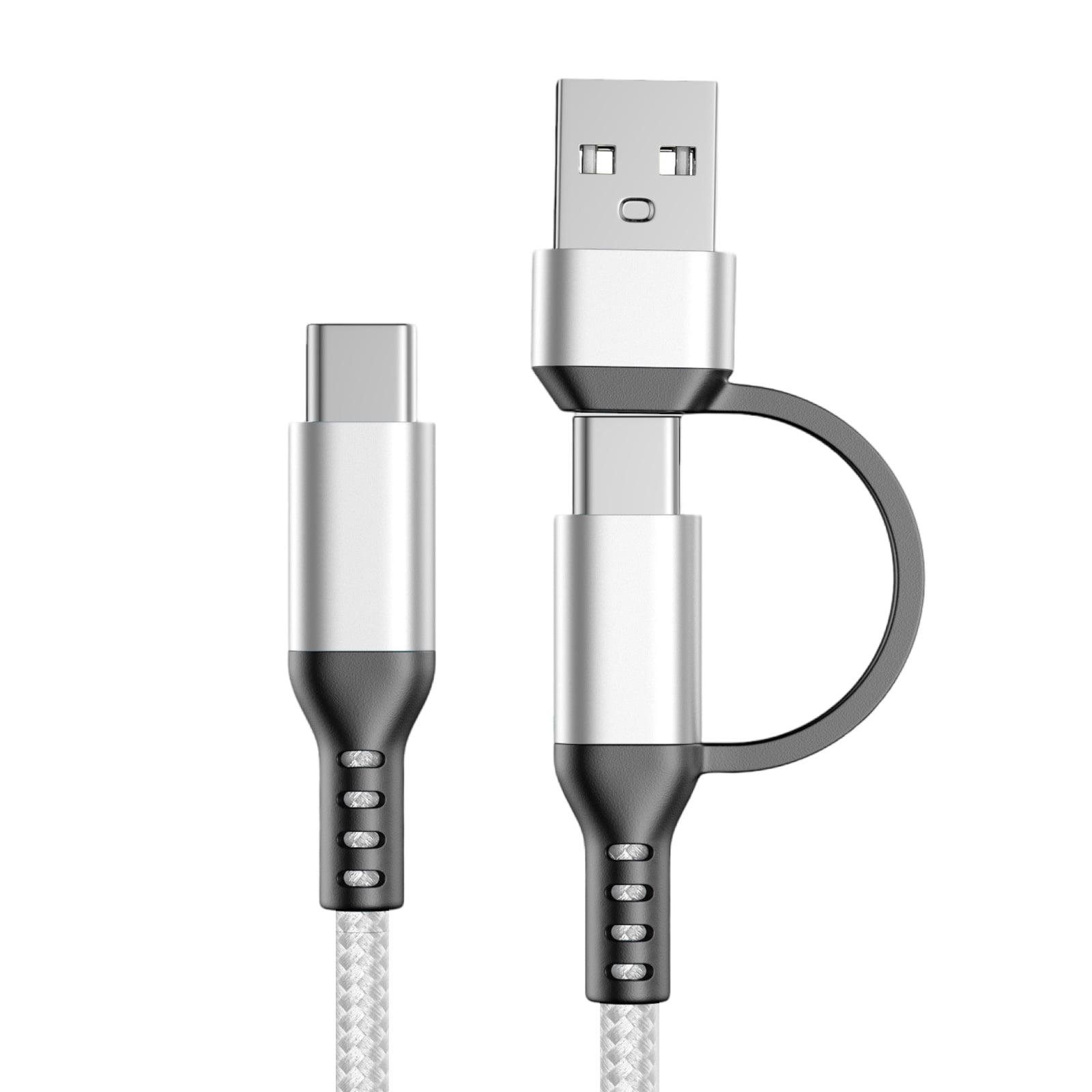 1m Long Fast Speed 60W Type C/USB Charging Cable Line with Nylon ...