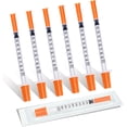 1ml 29G 5/16" 8mm Lab Liquid , Individual Package, Pack of 100 ...