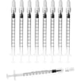 1ml Luer Lock Syringe without Needle - 1cc Plastic Syringes, Sterile ...
