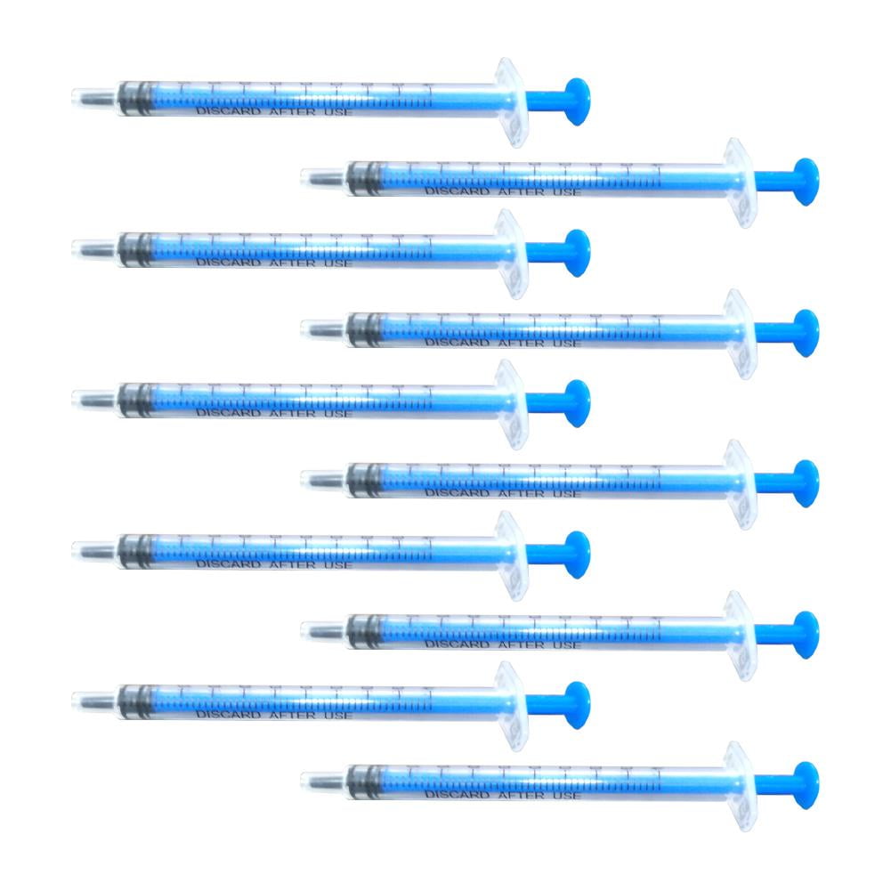 1ml Sterile Injection Syringe Oral Dispensing Disposable - Walmart.com