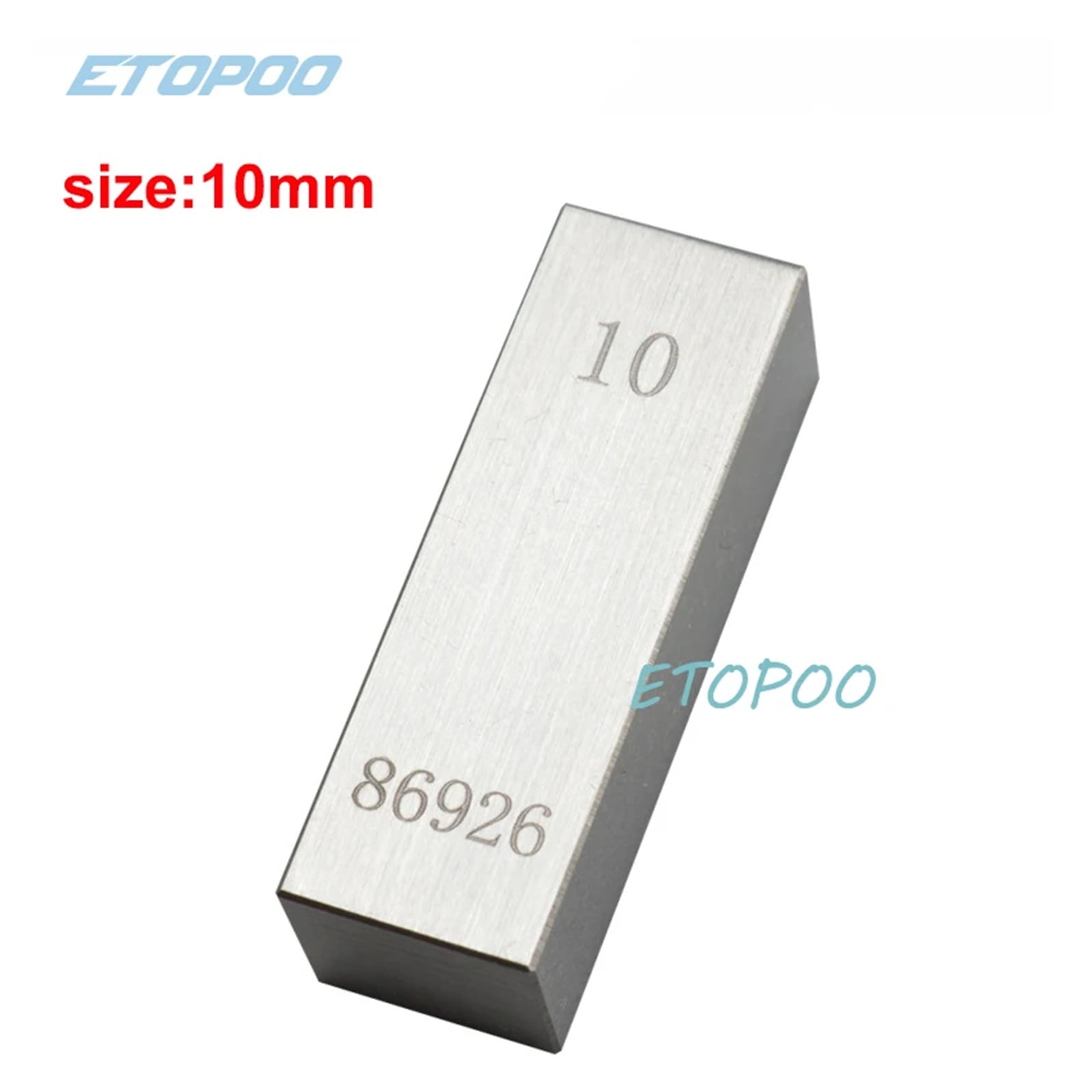1mm 2mm 3mm 4mm 5mm 6mm 7mm 8mm 9mm 10mm Precision Steel Block Gauge ...