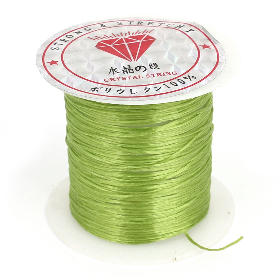 1mm Green Elastic Stretch Beading String Thread Cord Wire for Jewelry ...