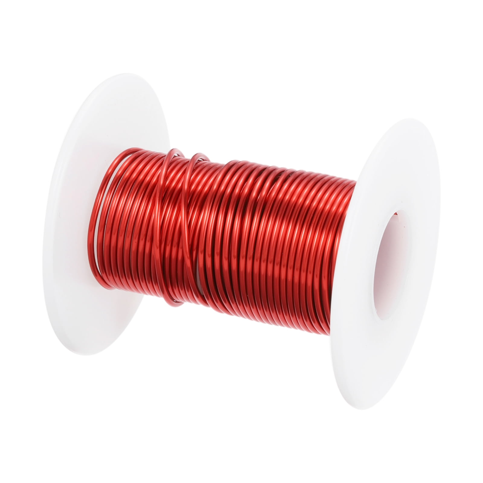 1mm Magnet Wire 23ft Enameled Magnet Winding Copper Wire 50g,Red ...