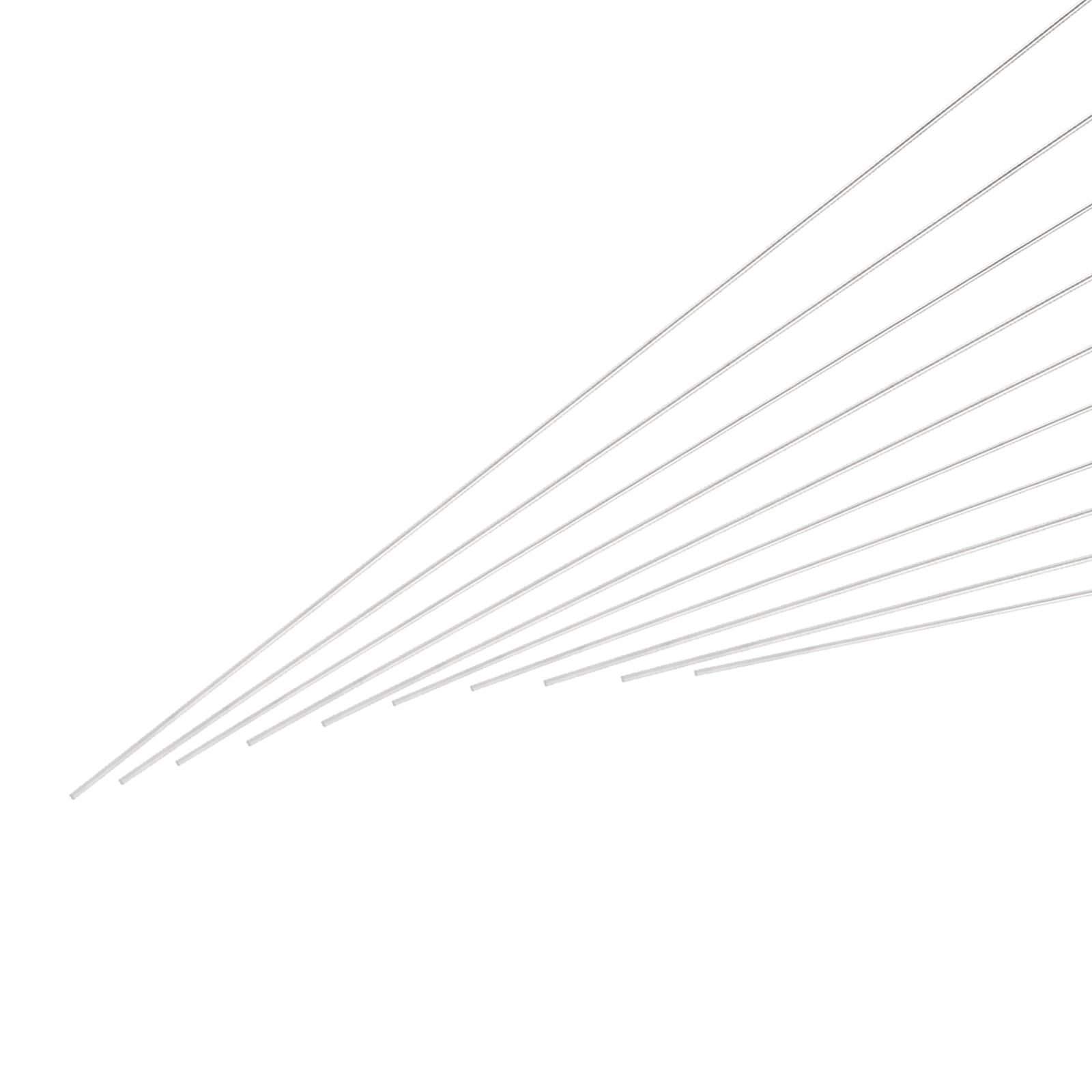 1mm x 200mm Stainless Steel Round Rod, Metal Solid Shaft Rods Lathe Bar ...