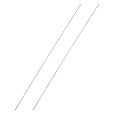 1.5mm x 150mm 304 Stainless Steel Solid Round Rod for DIY Craft 6pcs ...