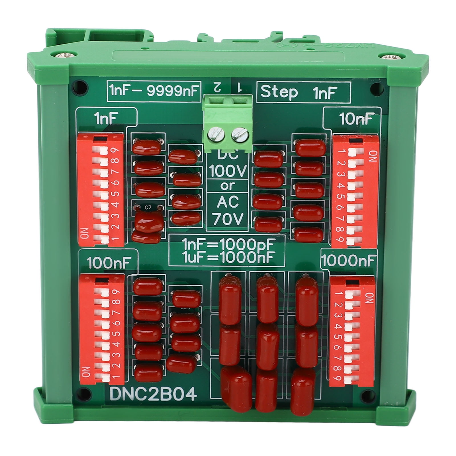1nF Polypropylene Film Capacitor, Programmable Capacitor Board DC100V ...