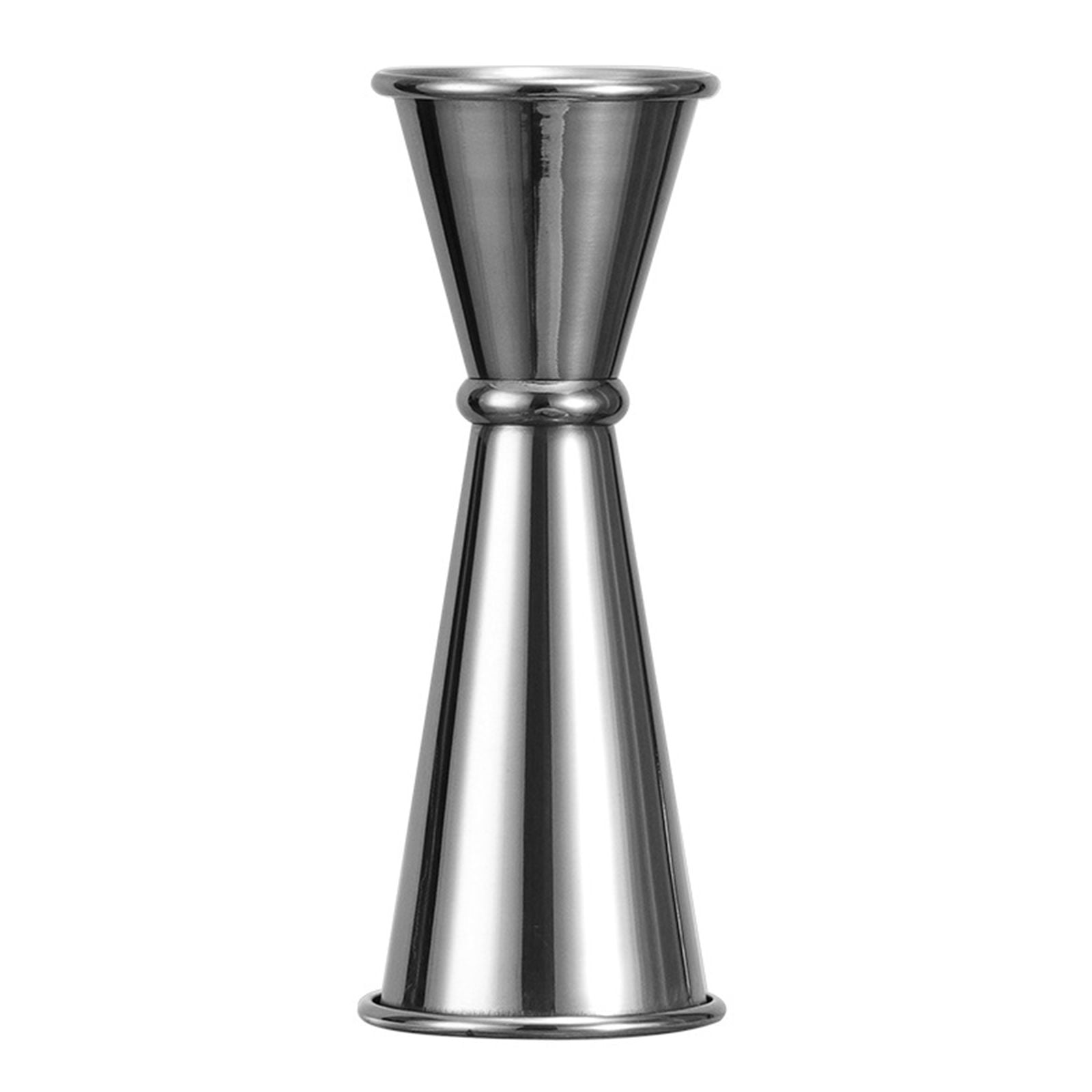 1oz 1.5oz New Dual Design Measure Cup Drink Spirit Stainless Steel ...