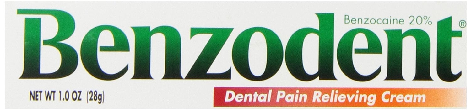 Benzodent Dental Pain Relieving Cream Temoorary Relief on Denture Pains ...