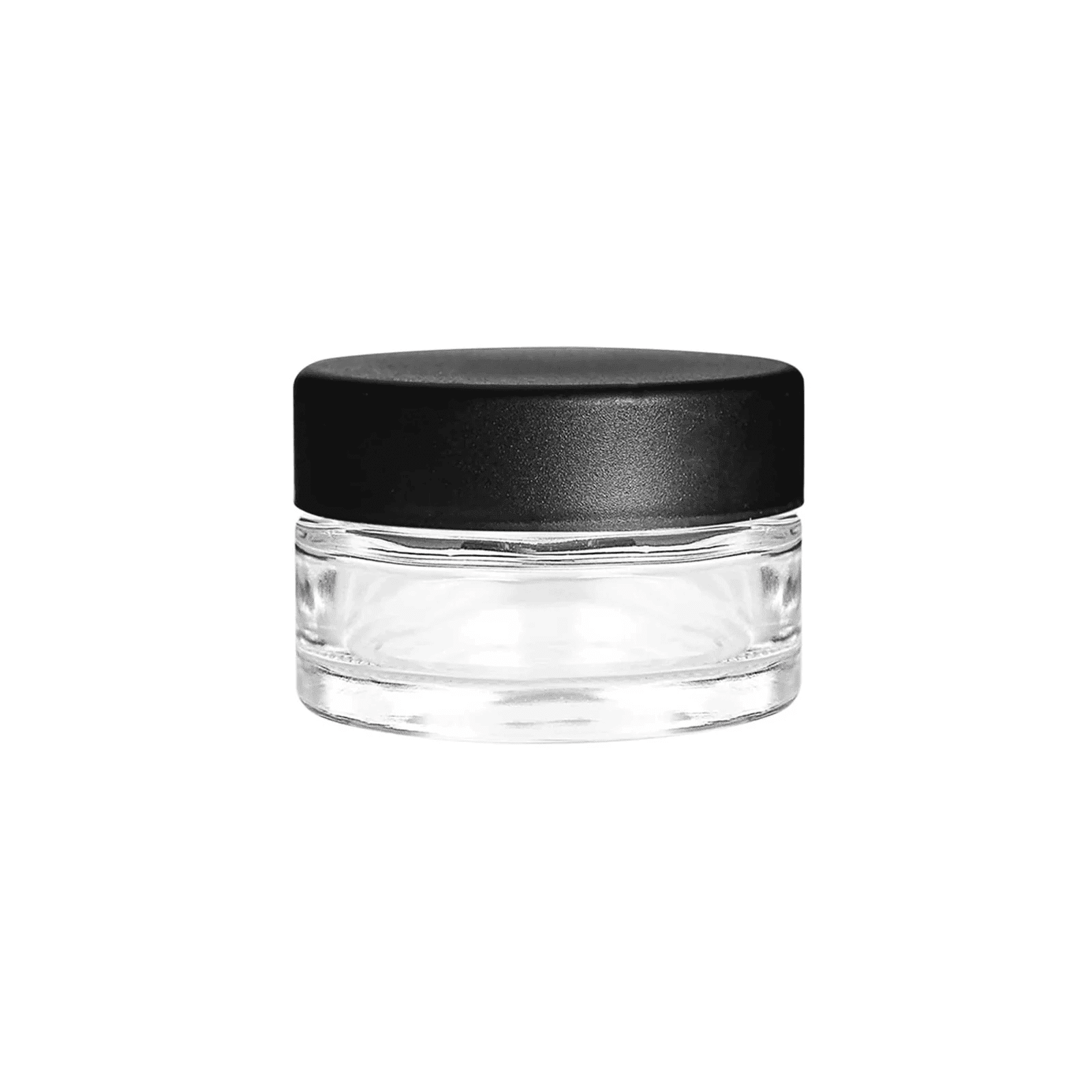 1oz Child Resistant Glass Jars With Black Caps - 1-2 Grams - 200 Count ...