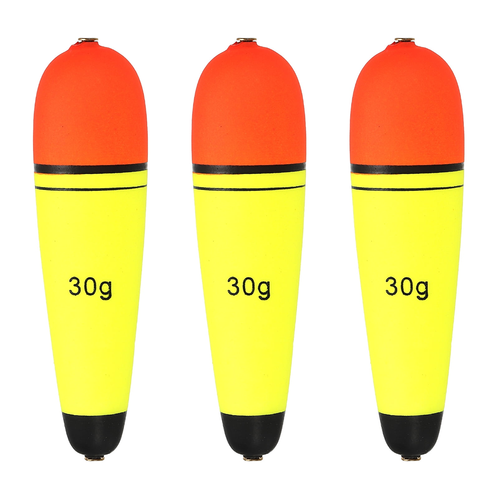 1oz Fishing Slip Bobbers EVA Fishing Float, Yellow, 3 Pack - Walmart.com