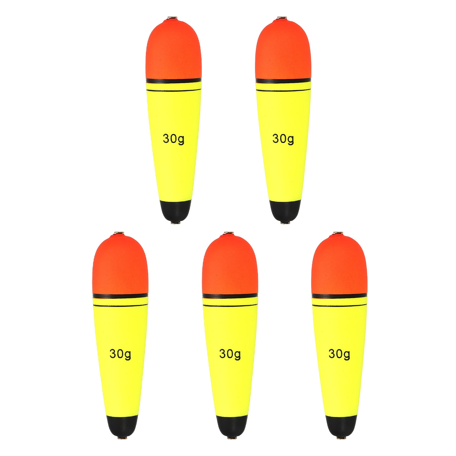 1oz Fishing Slip Bobbers EVA Fishing Float, Yellow, 5 Pack - Walmart.com