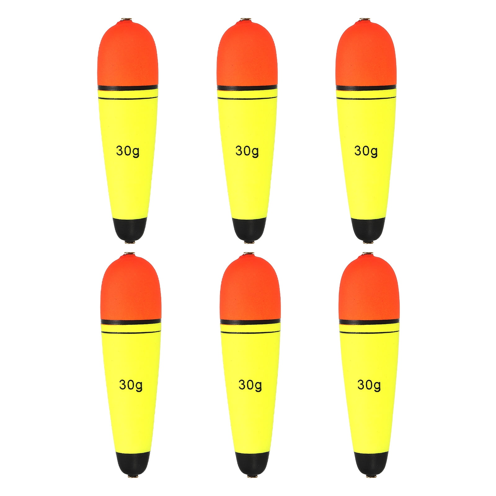 1oz Fishing Slip Bobbers EVA Fishing Float, Yellow, 6 Pack - Walmart.com