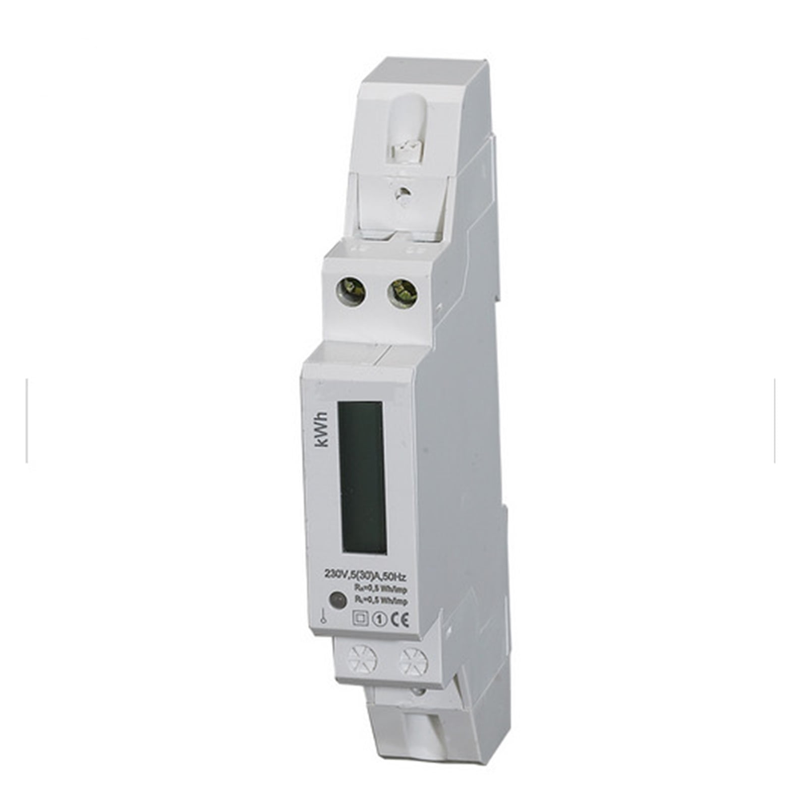 1p Single Phase Din Rail Electric Power Smart Analog LCD Digital Energy Meter/Kwh Energy Meter ...