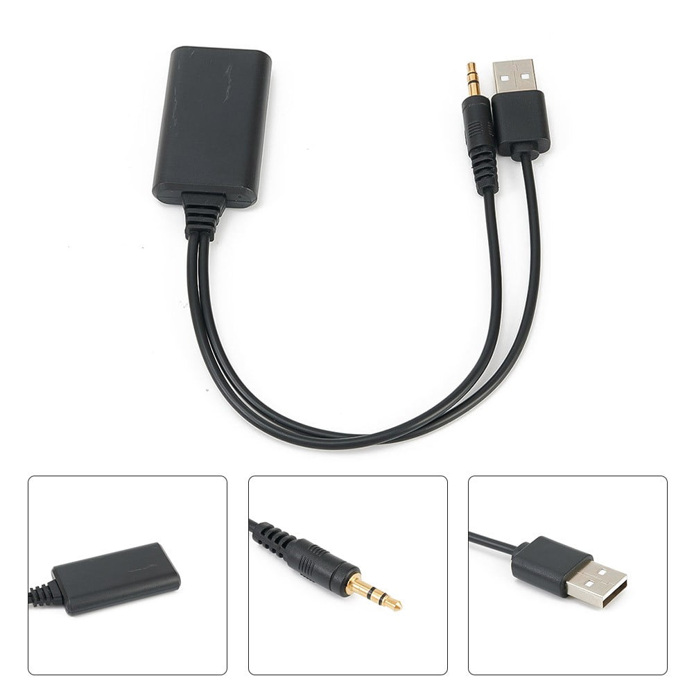 1pac Car Auto Bluetooth Radio AUX Cable Adapter For BMW E90 E91 E92 E93 ...