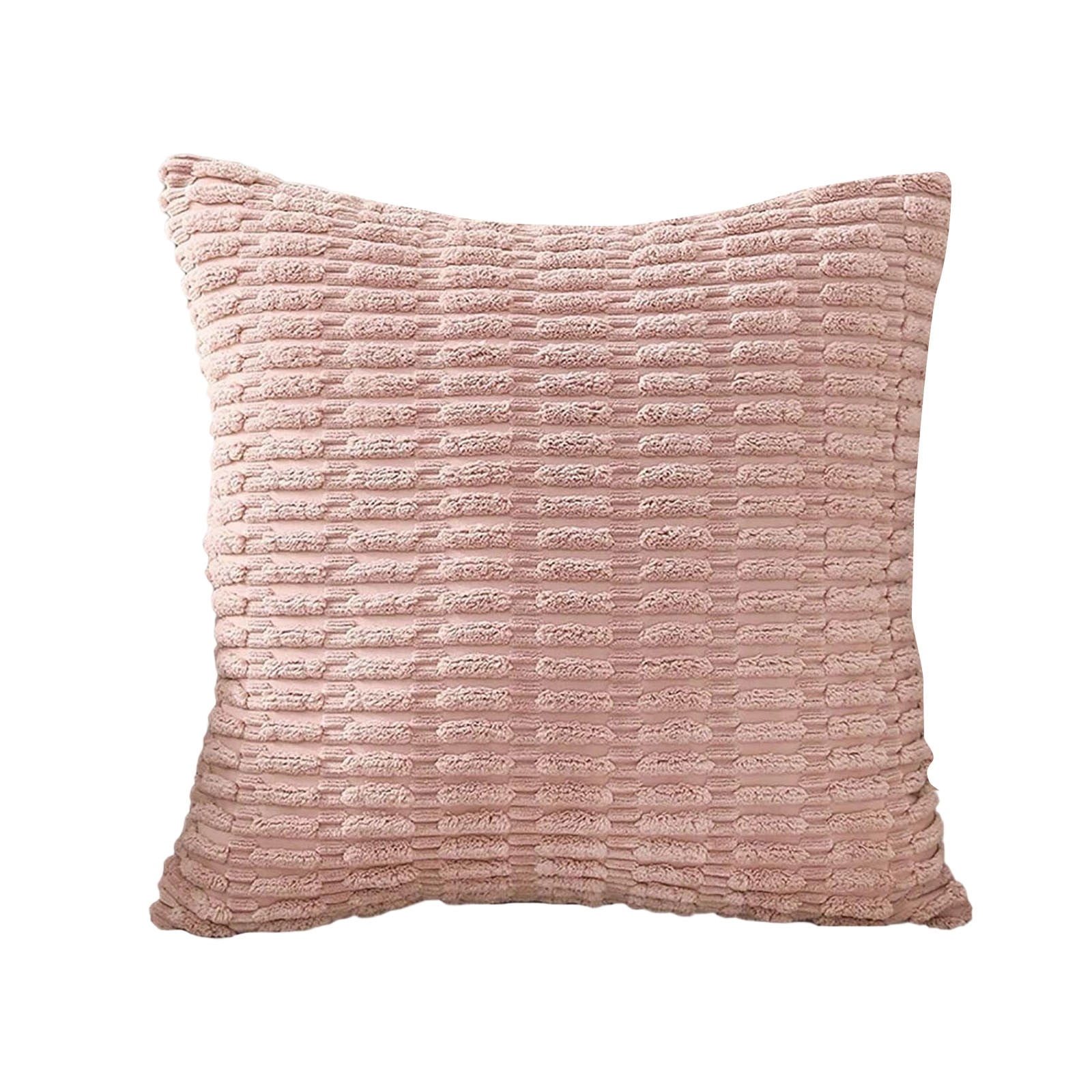 1pack Corduroy Decorative Throw Pillow Covers 18x18 Inch Soft Boho ...