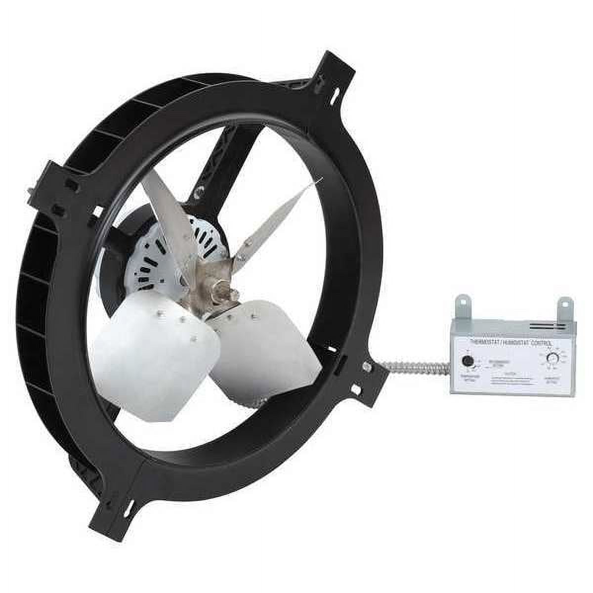 Dayton 1380 CFM Gable Mount Attic Fan, 120V 10W196 - Walmart.com