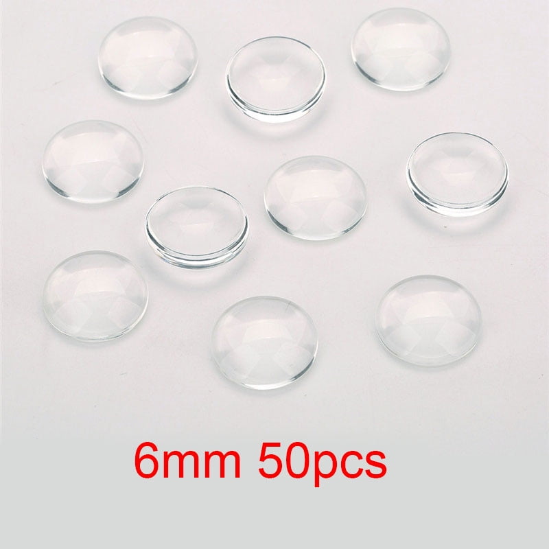 1pack Oval Round Glass Cabochon 30x40mm 6mm 8mm 10mm 12mm 18mm 20mm ...