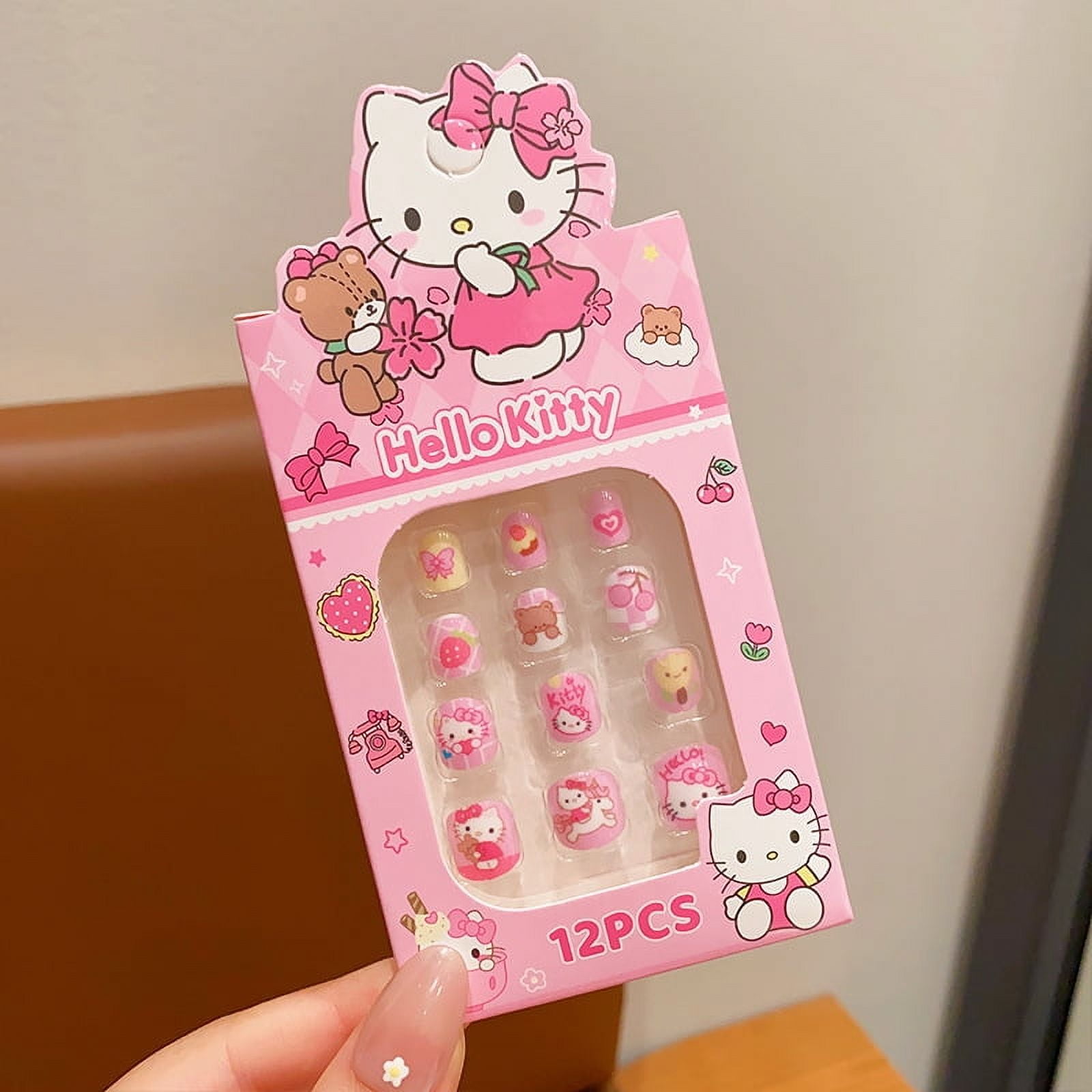 1pack Sanrio Children's Nail Patch Cartoon Hello Kitty Cinnamoroll ...