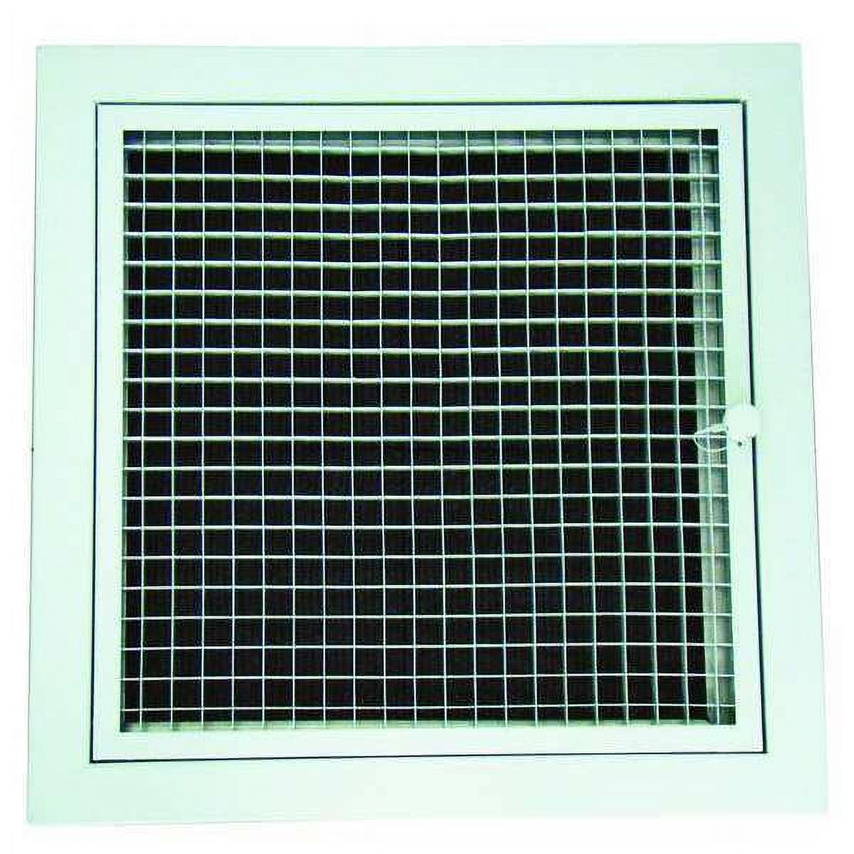 1pack ZoroSelect 4MJW6 22" Square Perforated Return Air Grille, White ...