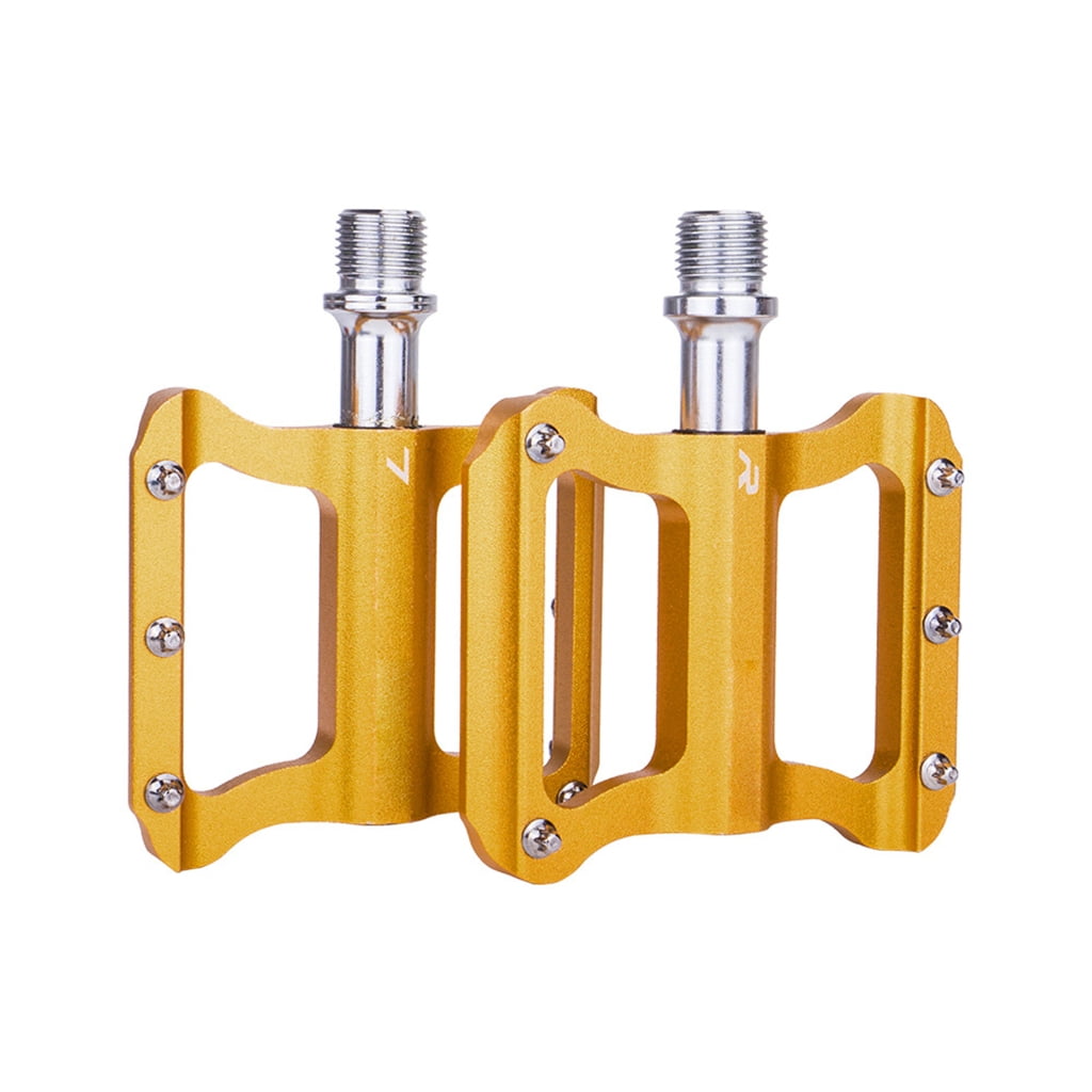 1pair Aluminum Alloys Mountain Bike Pedals Durability Bearing Nonslip ...