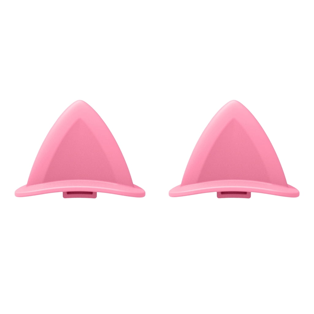 Cute Anime Styles Cats Ear Decors For Headphones Soft Flexible Silicone ...