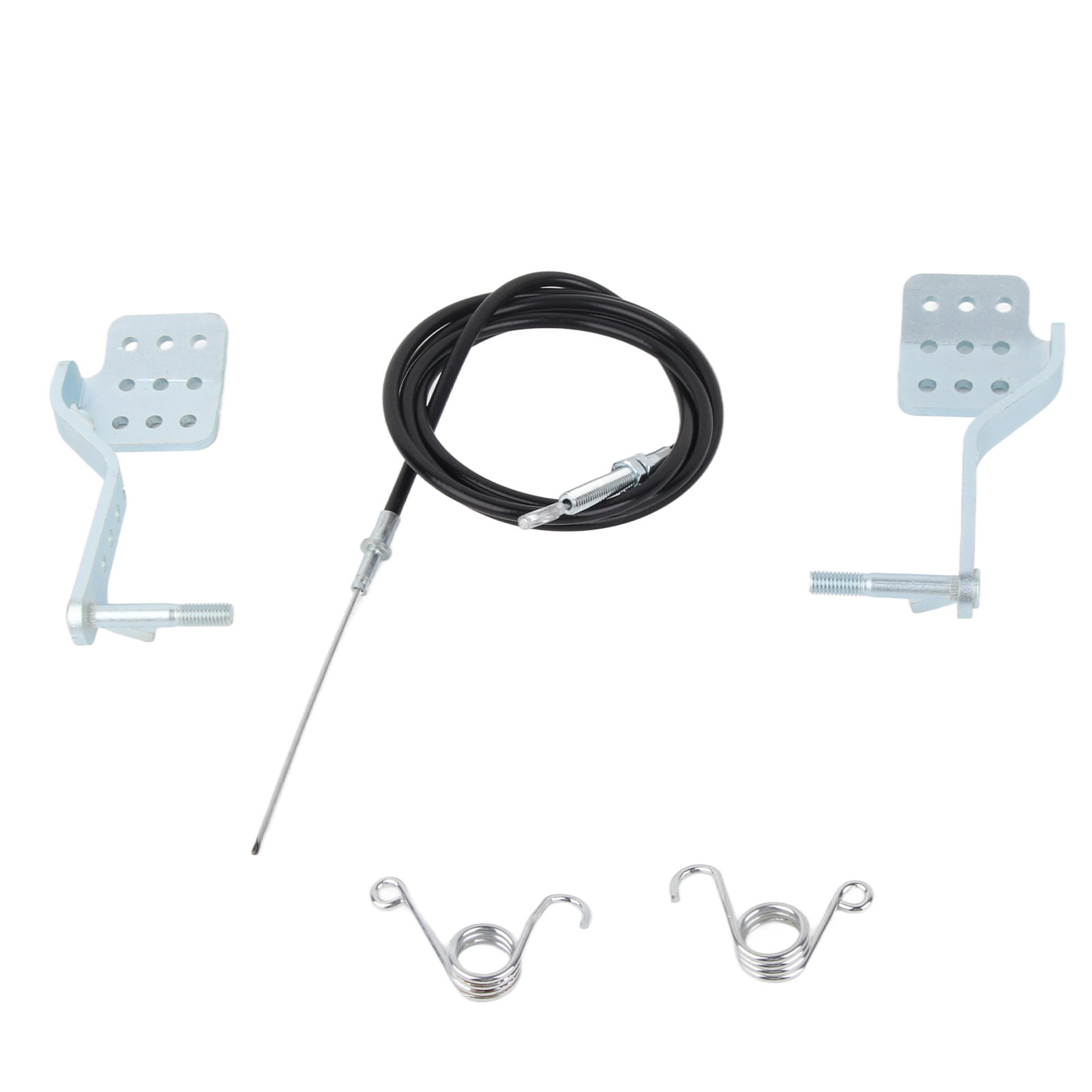1pair Go Kart Pedals Kit Brake Throttle Pedals with 71in Throttle Cable ...