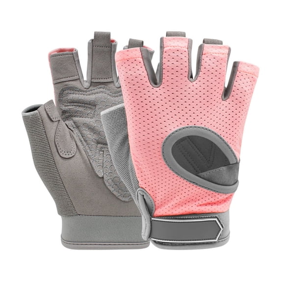 1pair Heavyweights Training Gloves Half Finger Bodybuilding Gym Mittens ...