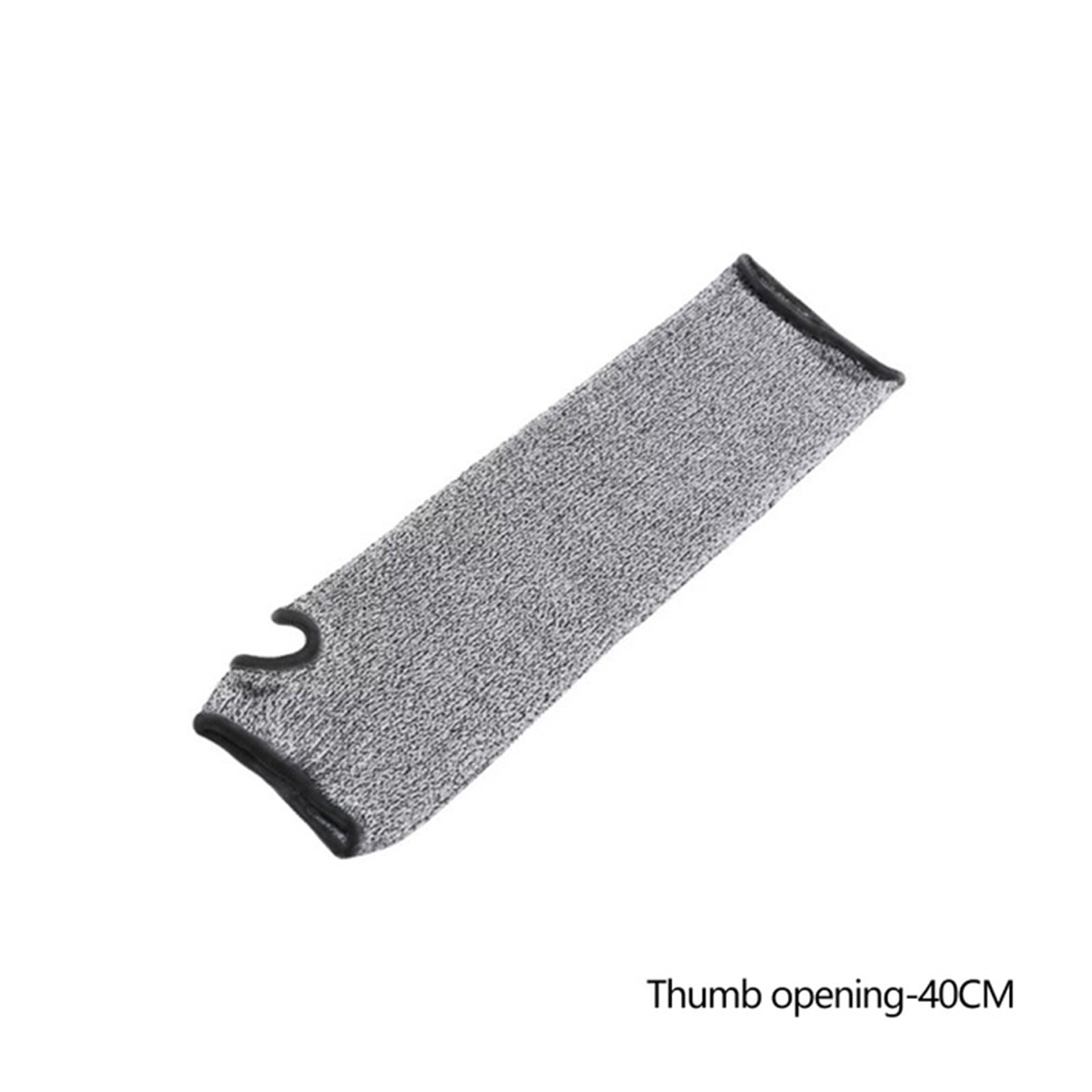 1pair Level 5 HPPE Cut Arm Sleeve Safety Gloves Resistant Anti-Puncture ...