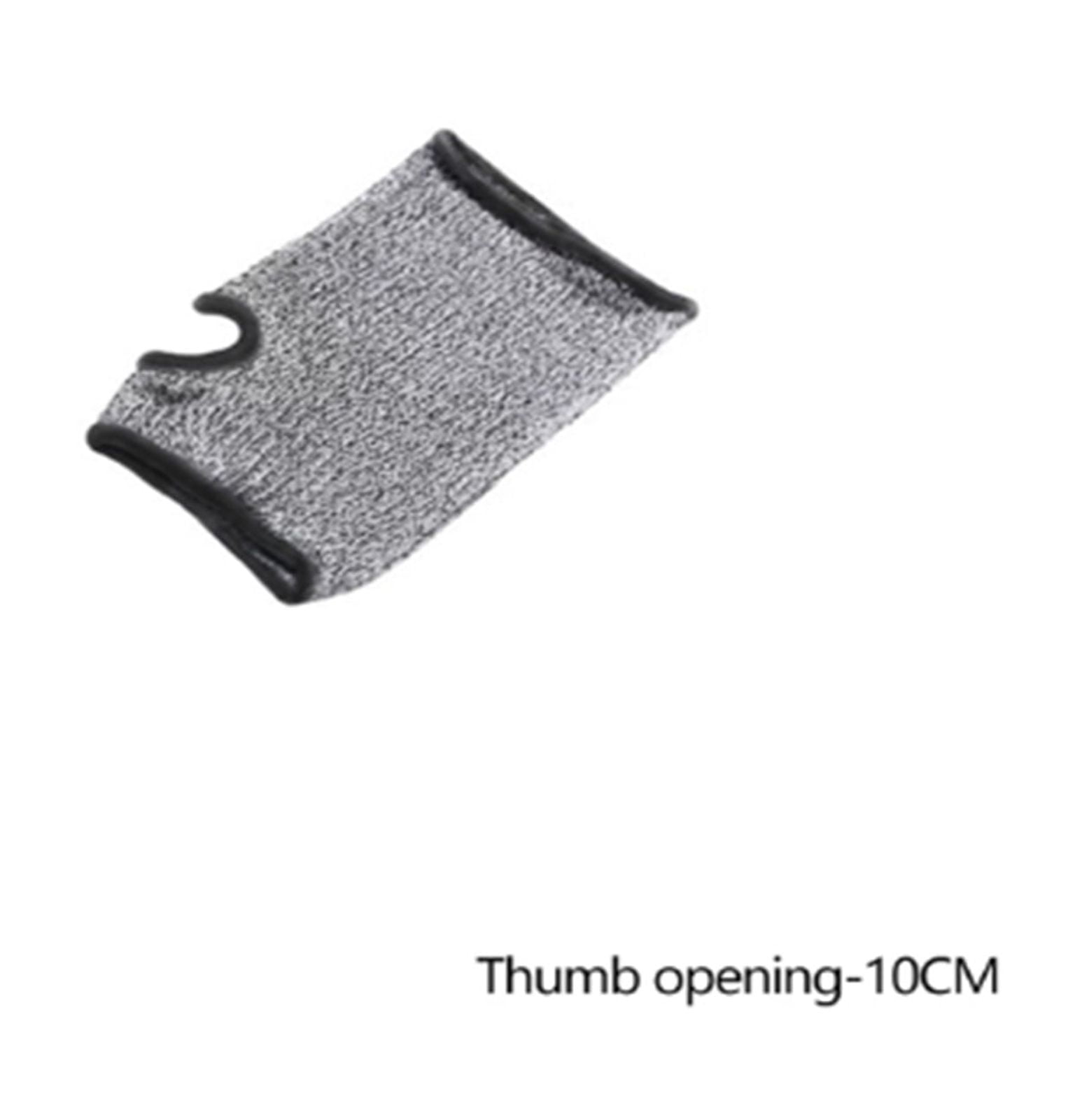 1pair Level 5 HPPE Cut Arm Sleeve Safety Gloves Resistant Anti-Puncture Arm Protection for ...